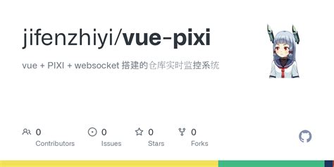 github jifenzhiyi vue pixi vue pixi websocket 搭建的仓库实时监控系统