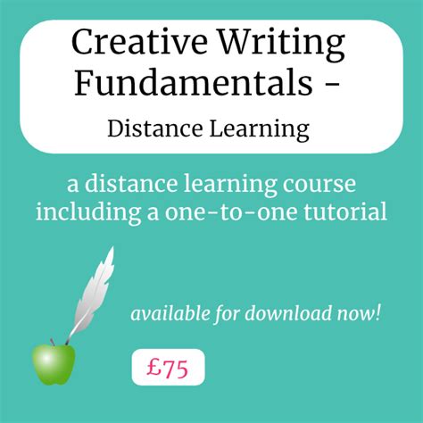 Distance Learning Creative Writing Fundamentals Course Write This Time