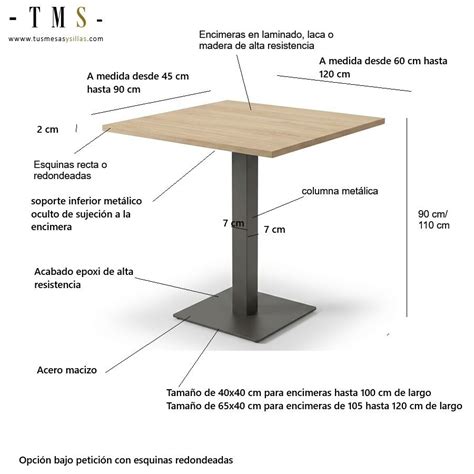 Mesa Alta De Pie único Para Cocina O Espacio Abierto Y Diseño Moderno