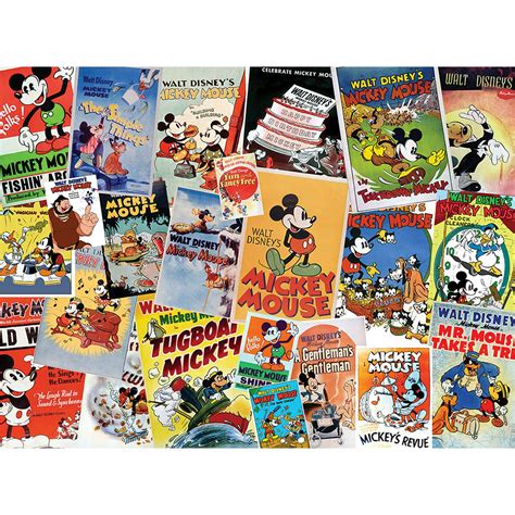 Vintage Disney Posters Collage