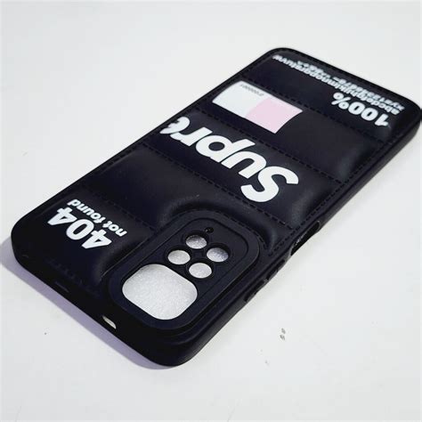 Redmi Note G Puffer Silicon Back Cover BT Limited Edition Store