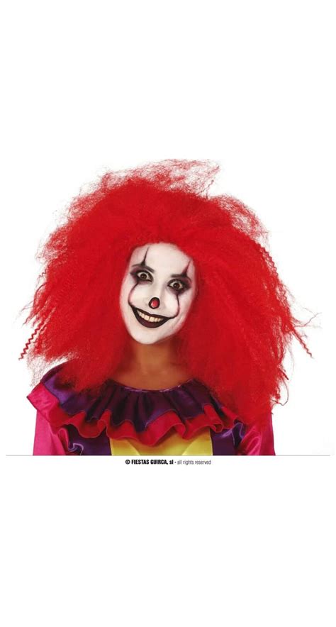 Red Clown Wig Adult One Size Once Upon A Time Party Shop Malta