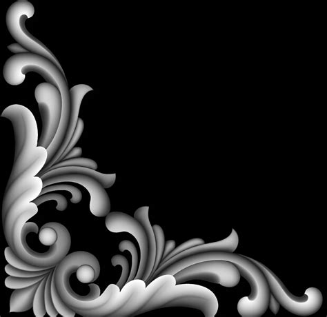 Галерея картинок Bitmap в градациях серого карта высот