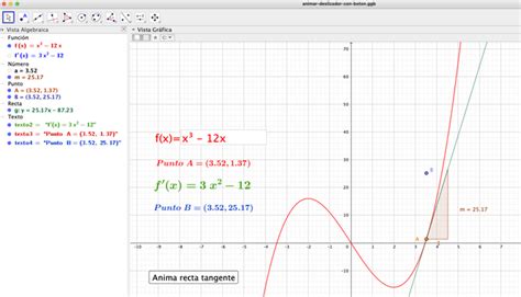Botón Y Guión Script En El Mismo Rgeogebra