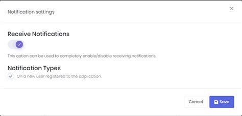 Notifications Documentation Center
