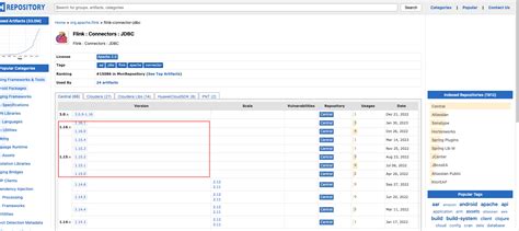 Flink Connector Jdbc 1170这jar包在maven仓库找不到是需要自己打问答 阿里云开发者社区