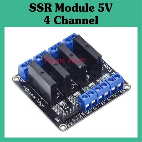 Jual Channel SSR Low Level Solid State Relay Module V DC G MB P Shopee Indonesia
