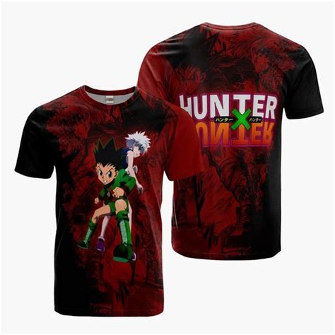 Gon X Killua T Shirt Cosplay Costume Hunter X Hunter Anime Merch Outfi