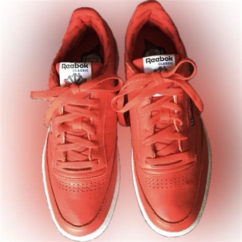 Reebok Shoes Reebok Classic Red Leather Sneakers Vintage Poshmark
