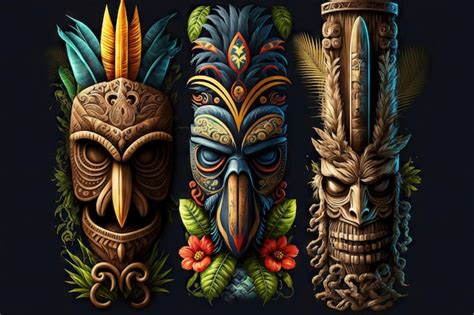 43 000 Tiki Mask Pictures