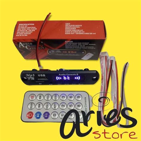 Jual Kit Mp3 Player Fm Plus Bluetooth Modul Mp3 Player Di Seller Noelle Cengkareng Timur Kota
