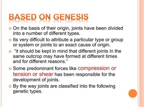 Joints Geology Pptx Geology Science