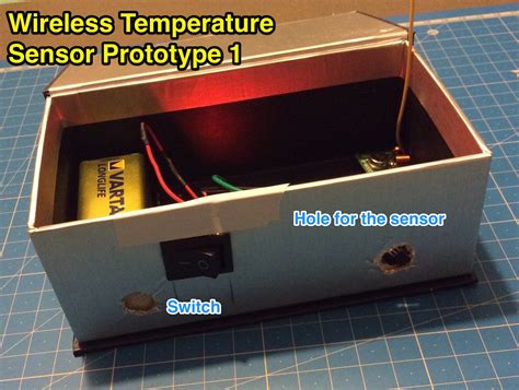 I Build Stuff Wireless Room Temperature Monitoring System Enclosure For Wireless Temperature