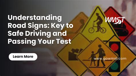 Understanding Road Signs Key To Safe Driving And Passing Your Test Wmst