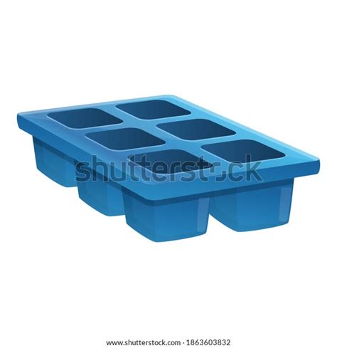 Flexible Ice Cube Tray Icon Cartoon Stock Vector Royalty Free Shutterstock