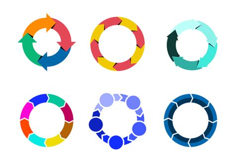 arrow cycle vector art icons and graphics for free download