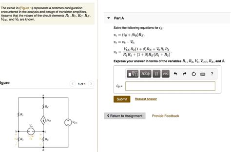 the circuit in figure 1 represents a common configuration encountered