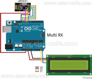 Multiple Nodes NRF24L01 Wireless Temperature DS18B20 With Arduino UNO 2 Transmitter 1