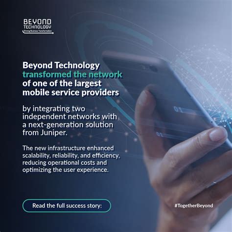 Beyond Technology On Linkedin Networks Togetherbeyond Successstory Technologyexperts