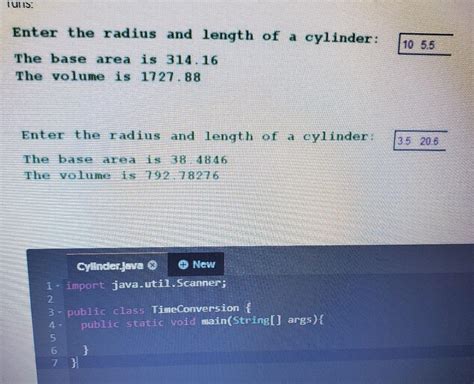 Solved Write A Program That Calculates The Base Area And
