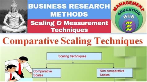 business research methods scaling and measurement techniques comparative scaling scaling