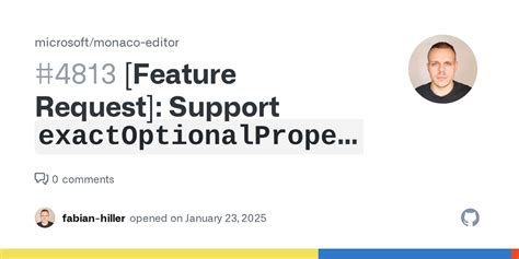 Feature Request Support `exactoptionalpropertytypes` Typescript