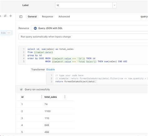 Use Select Value In Sql Statement 💬 Queries And Resources Retool Forum