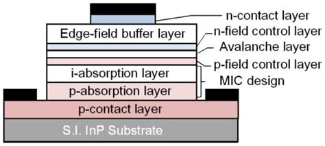 Schematic Cross Section Of Apd Download Scientific Diagram