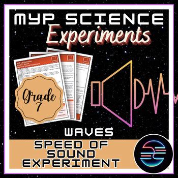 Speed Of Sound Experiment Waves Grade 7 MYP Science By Science For Everyone