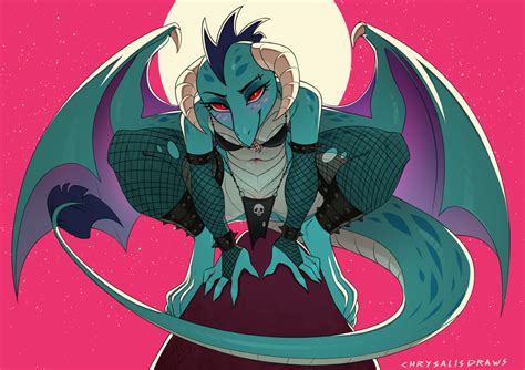3580298 Suggestive Artistchrysalisdraws Princess Ember Dragon