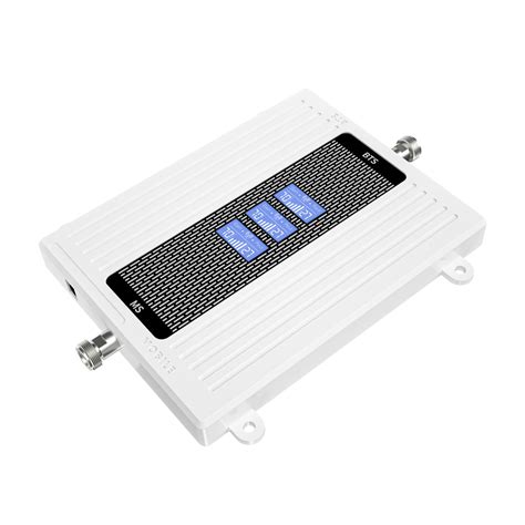 Trifrequency Band Signal Amplifier DB High Gains Wide Coverage Amplifiers LCD Display With LED