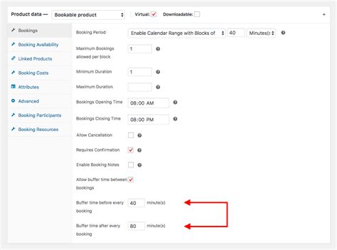 Set Up Buffer Time In Woocommerce Bookings And Appointments