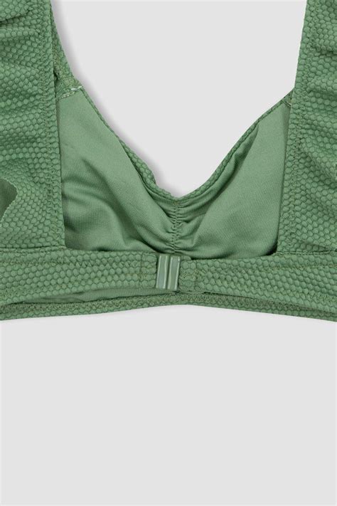 أخضر بنات طقم بكيني بناتي قطعتين 2848906 Defacto