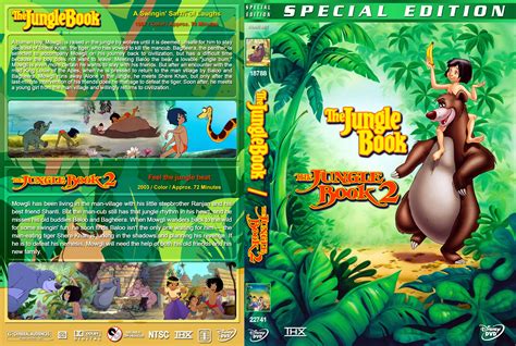 The Jungle Book Double Feature 1967 2003 Covers Dvd Covers Cover