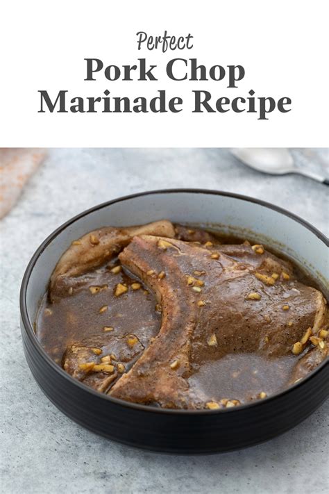 Pork Chop Marinade Recipe Yellow Chilis