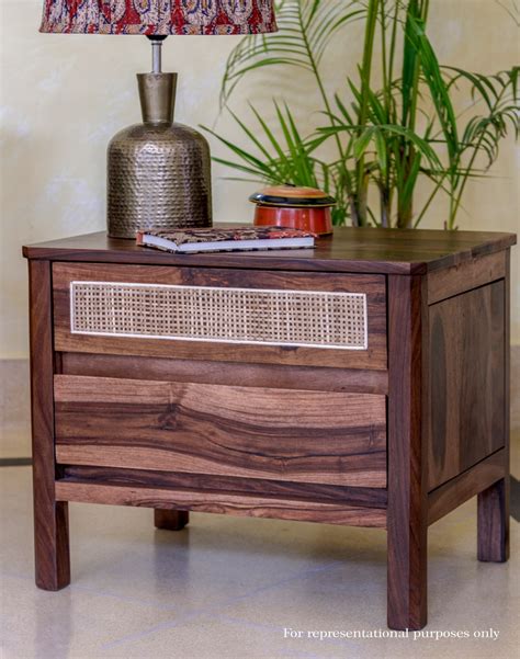 Buy Bunai Bedside Table Online At Fabindia 10675242