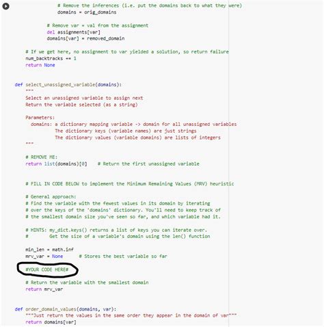 Solved Backtracking Search Now That We Have The Chegg Com