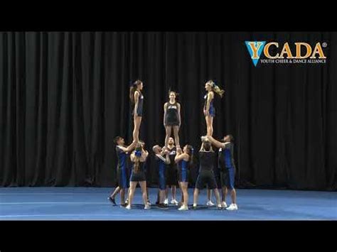 Ycada Cheer Rules Interpretation Level 2 Braced Release Moves To