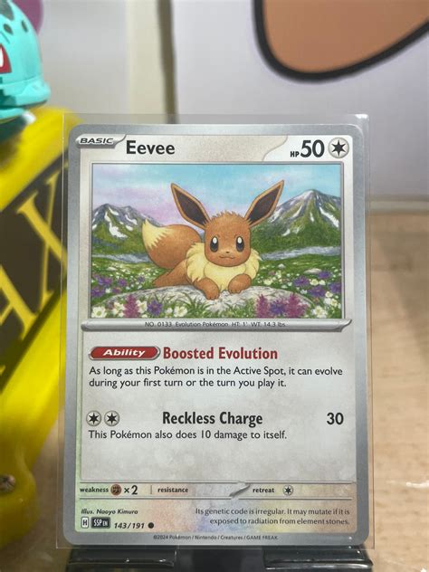 2024 Eevee 143 Surging Sparks Paxi Club