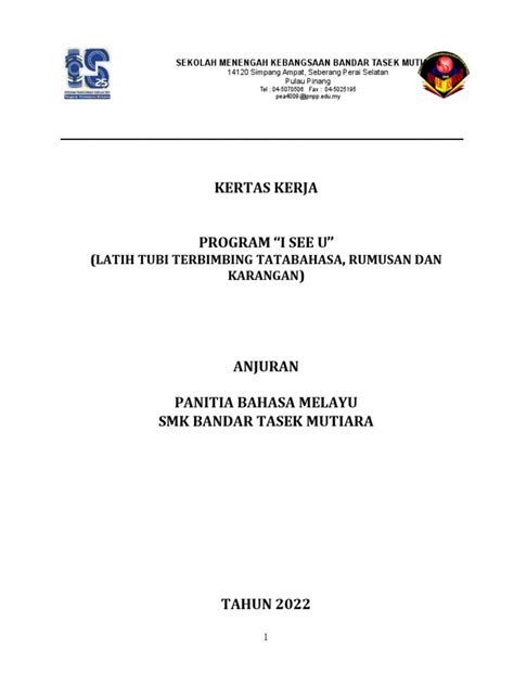 Program Modul Jaya Bm Spm 2022 Pdf