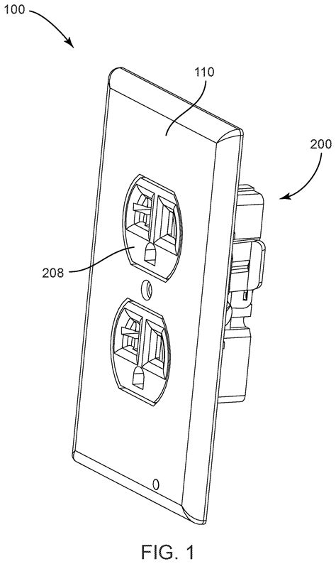 Outlet Cover Assembly With Electrical Connection Patent Grant Shotey