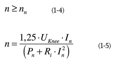 Current Transformer Nominal Power And Rated Accuracy Limit Factor