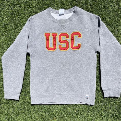 Usc Trojans Russel Sweater Size S Fits M Depop