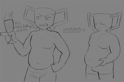 Rule 34 Anger Vein Chubby In Denial Inanimate Insanity Object Show