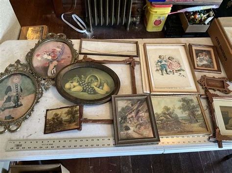 Pictures Frames And Needlework Legacy Auction Company