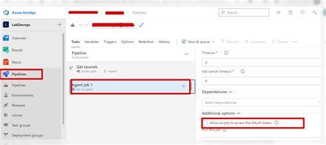 Build Vsts Allow Scripts To Access Oauth Token In Release