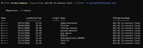 Powershell Exécuter Des Commandes Et Scripts à Distance