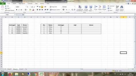 Cara Membuat Rumus Vlookup Di Ms Excel Dasar Golet Ilmu