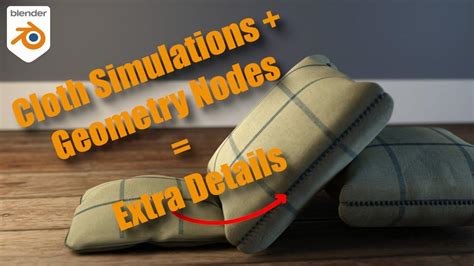 Procedural Details With Blenders Geometry And Cloth Simulations Blendernation Bazaar