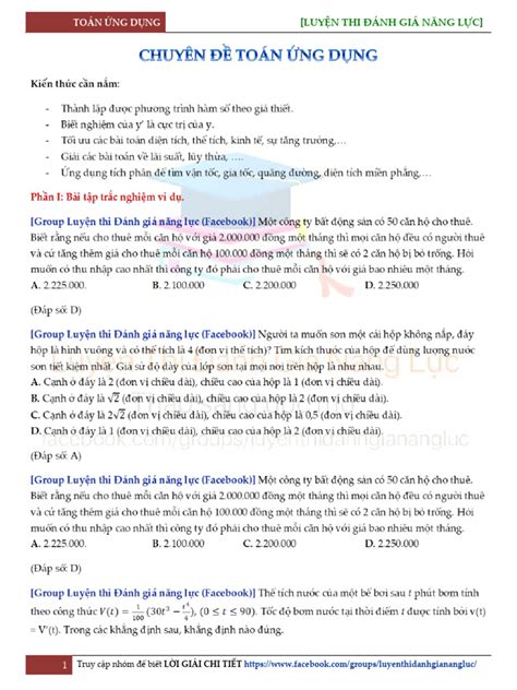 Toán - NG D NG | PDF